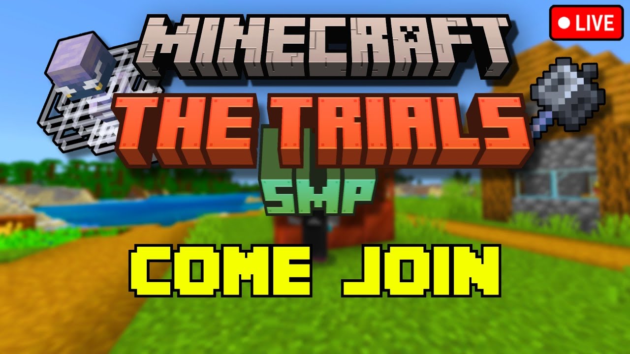 Minecraft Trials SMP With Viewers! Come Join! - YouTube