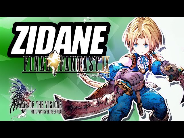 Zidane Final Fantasy Sergio Perez Lopez Zidane Final Fantasy 9