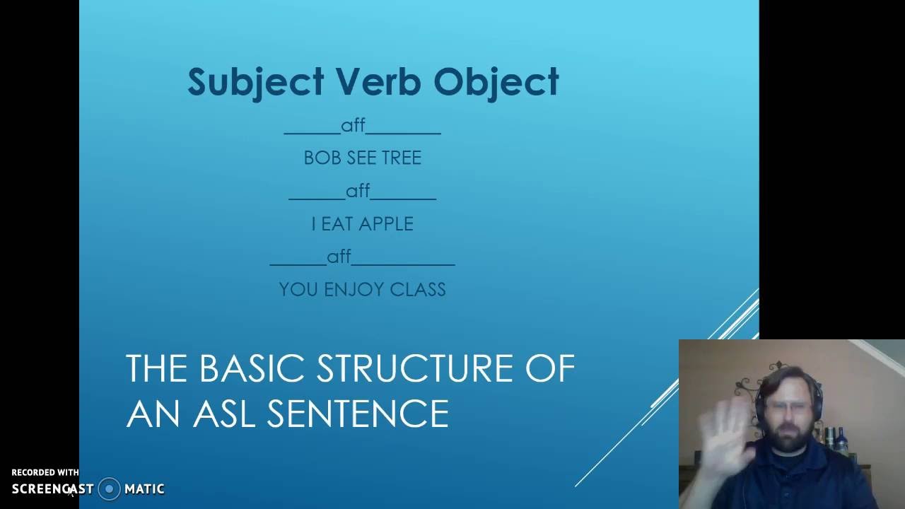 21a ASL Simple Sentences YouTube 21a-asl-simple-sentences-youtube