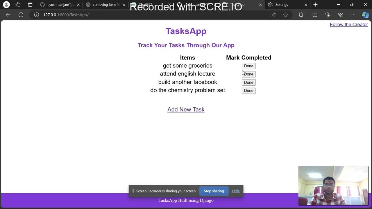 CS50 Web Project 1 Django Application - YouTube