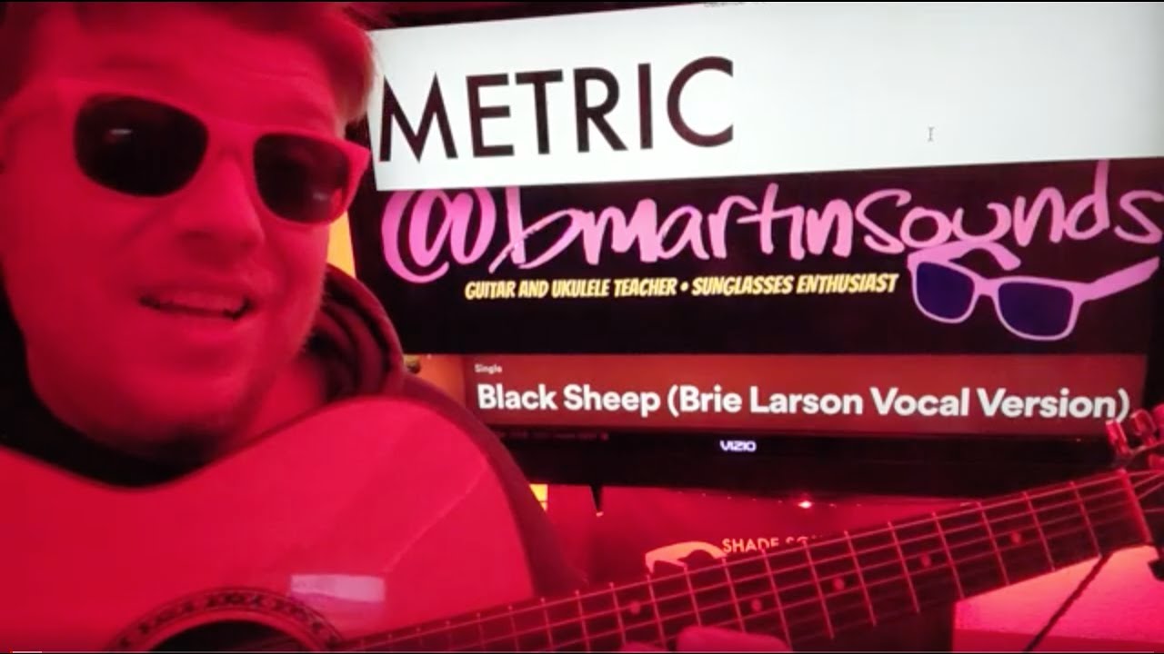 Black Sheep (Brie Larson Vocal) - Metric * Scott Pilgrim Guitar ...