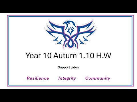 Year 10 Autumn 1 2 Week 1 10 Unseen Poetry - YouTube