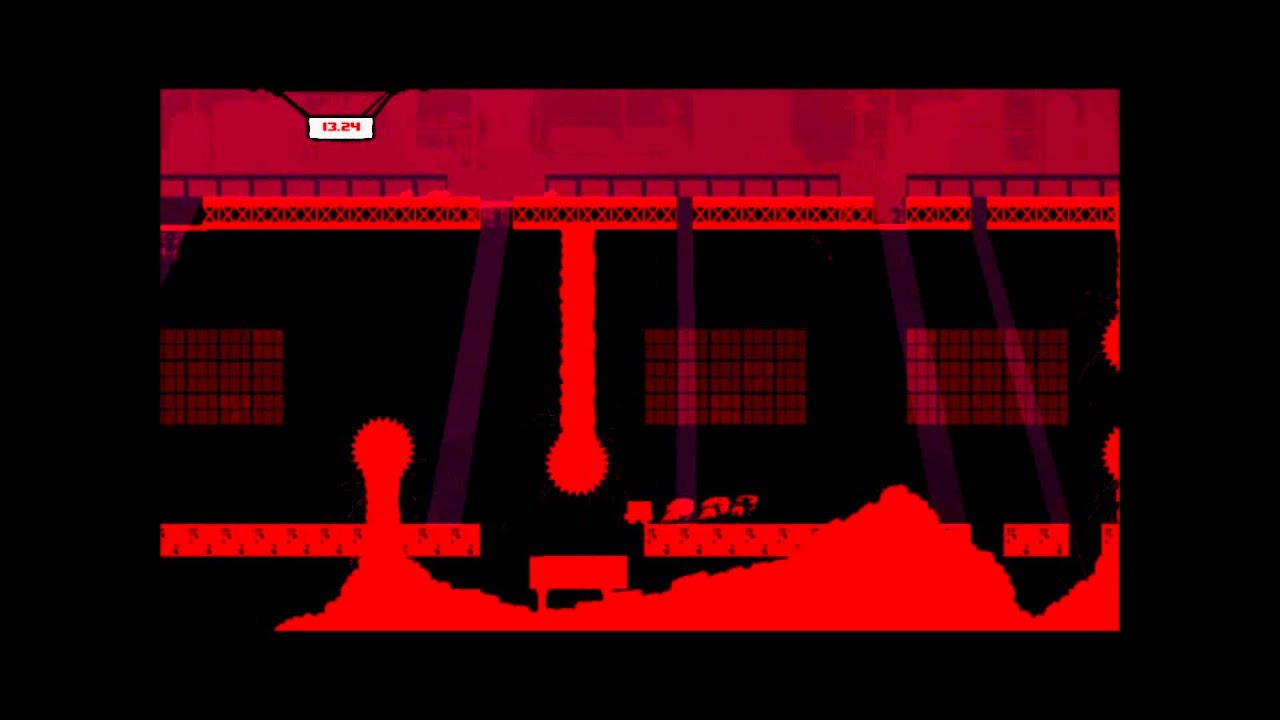 Super Meat Boy Bandage Get - Chapter 3-3x (The Salt Factory Dark World ...