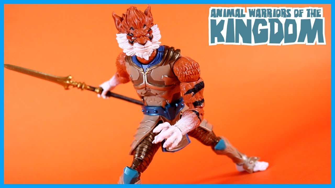 Spero Toys Animal Warriors of the Kingdom Primal Series TIBERIUS & GOLD ...
