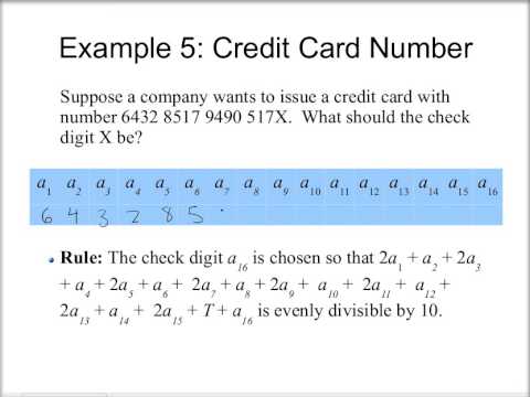16.1 Check Digits (Part 2) - YouTube