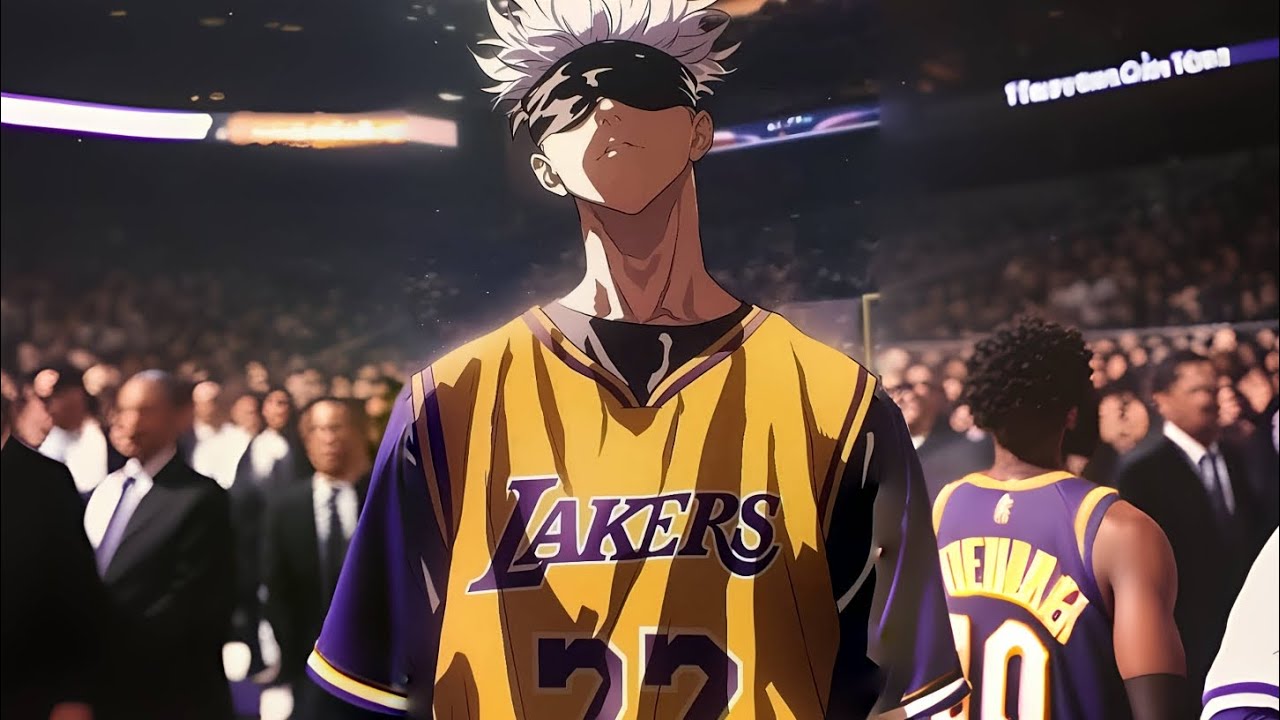 Lakers x Gojo Animation 🫣🔥 | New Trend |trending#viral - YouTube