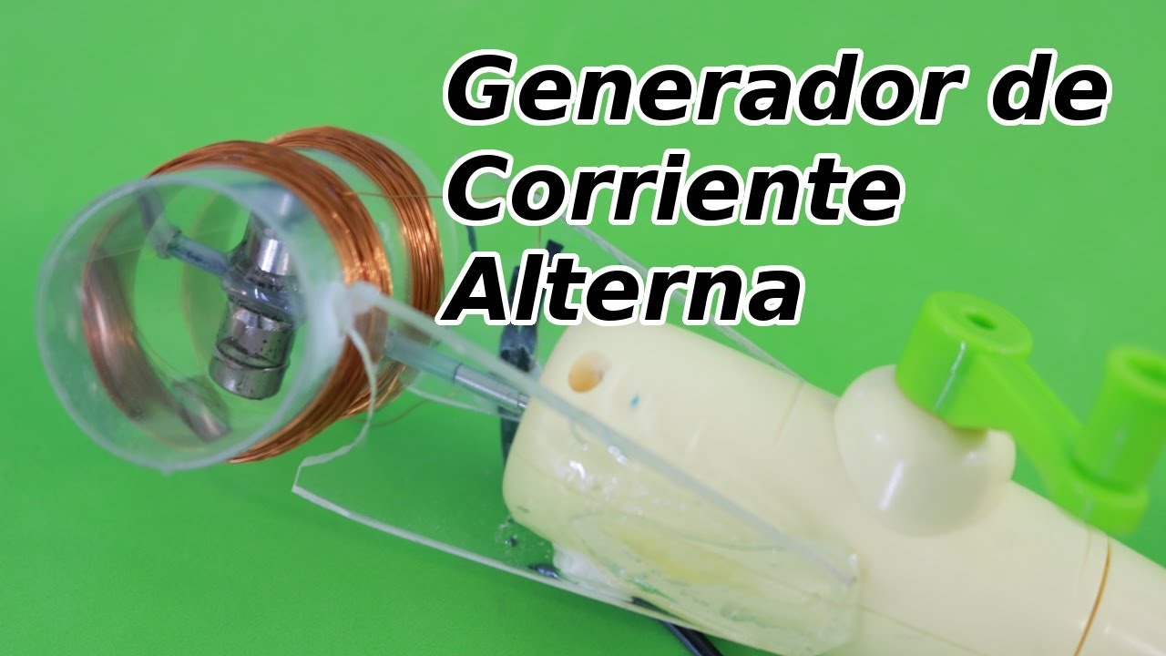 Generador Manual de Corriente Alterna - YouTube