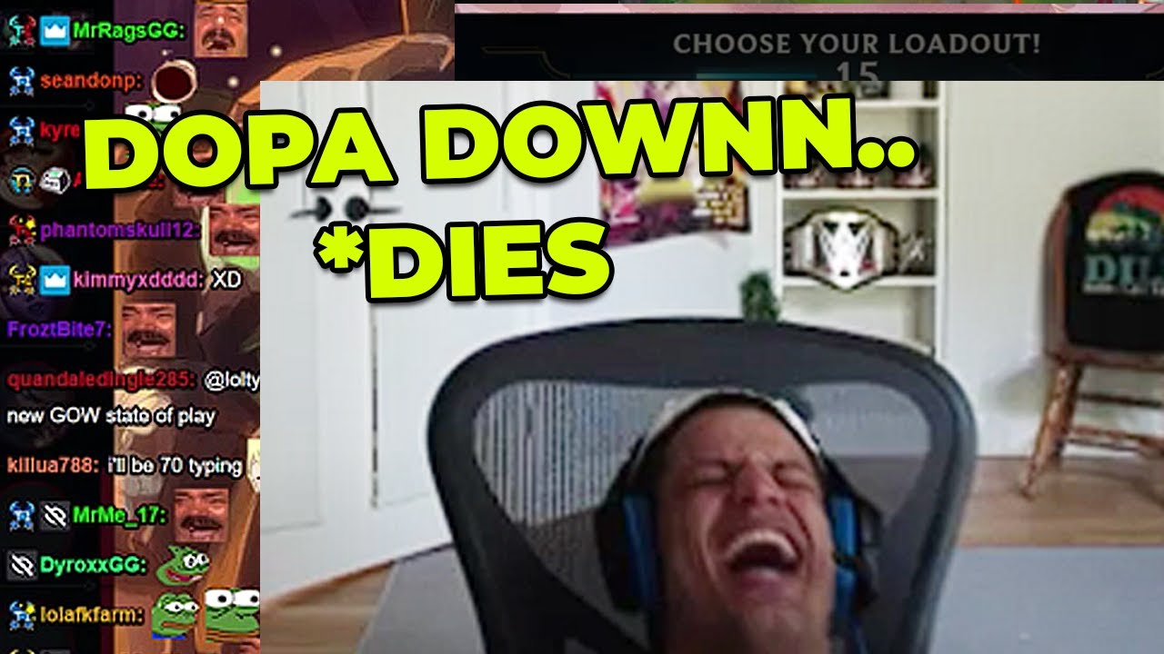 Tyler1's Last Words Are Gonna Be Dopa Down - YouTube