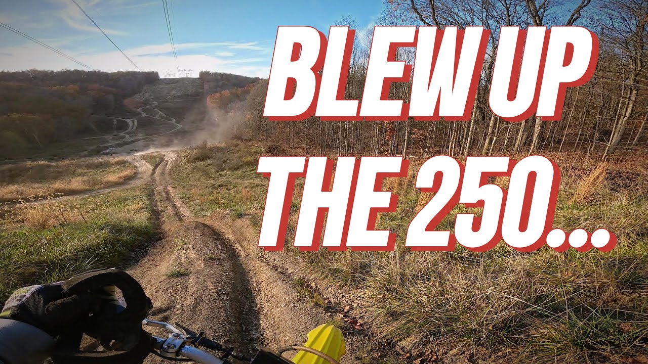 Dirt Bike Disaster: Neutral Bomb Scare on the Trails | Moto Vlog - YouTube