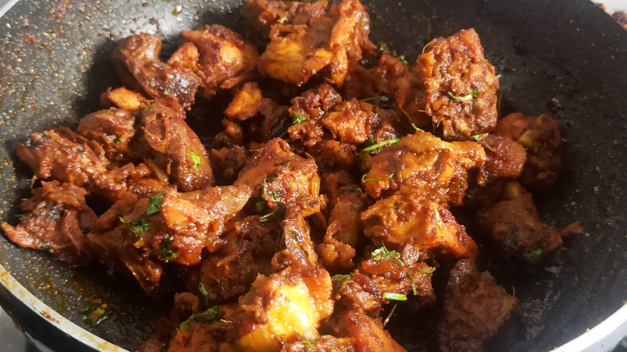 Natu Kodi Fry/Country Chicken Fry/నాటు కోడి వేపుడు - YouTube