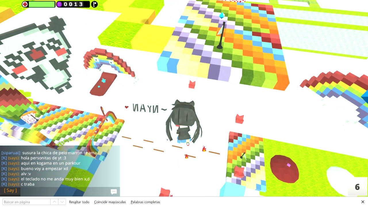 Rainbow Parkour KoGaMa Play, Create And Share Multiplayer Games Mozilla ...
