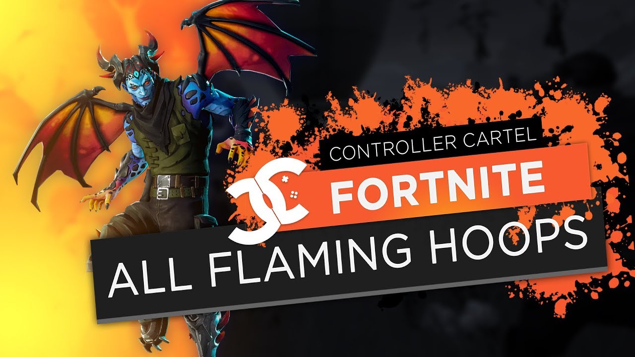 Fortnite Flaming Hoops Locations | All The Flaming Hoops In Fortnite ...