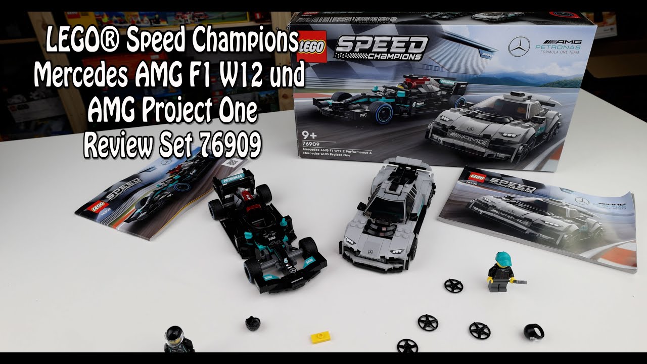 Review LEGO Mercedes AMG F1 W12 und AMG Project One (Speed Champions ...