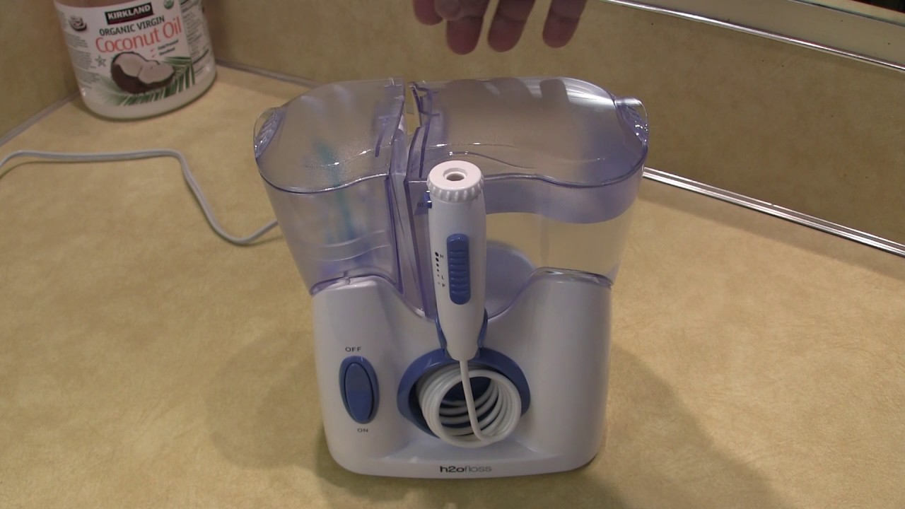 H20floss Water Dental Flosser Quiet Design Review and Demo - Best Water ...