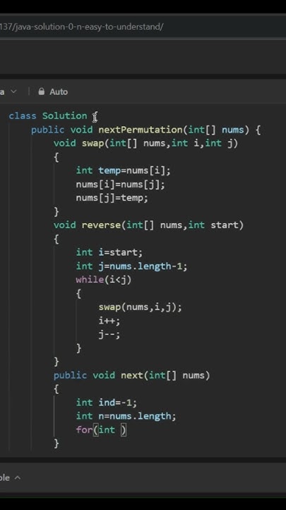 Leetcode Next Permutation Apnacollege Leetcode Youtube