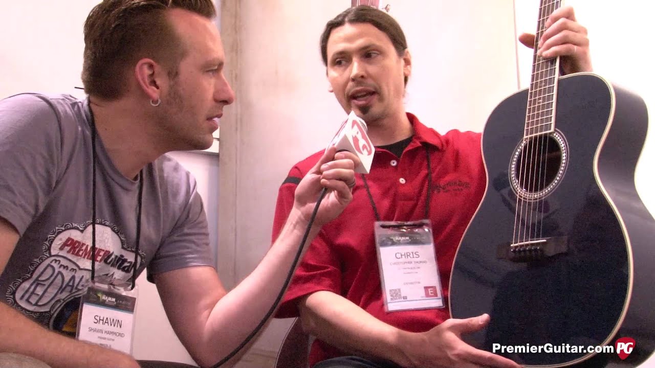 NAMM '14 - Martin OM-ECHF Eric Clapton Navy Blues Demo - YouTube