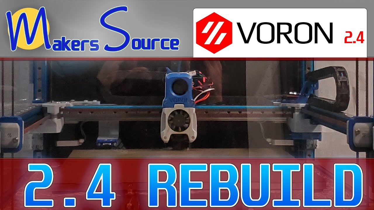 Voron 2.4 Rebuild [Nevermore, Finishing Wiring and Testing] #voron ...