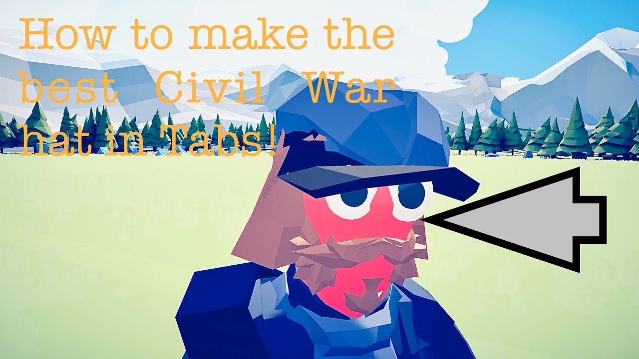 How to make a better Civil War hat in Tabs #shorts - YouTube