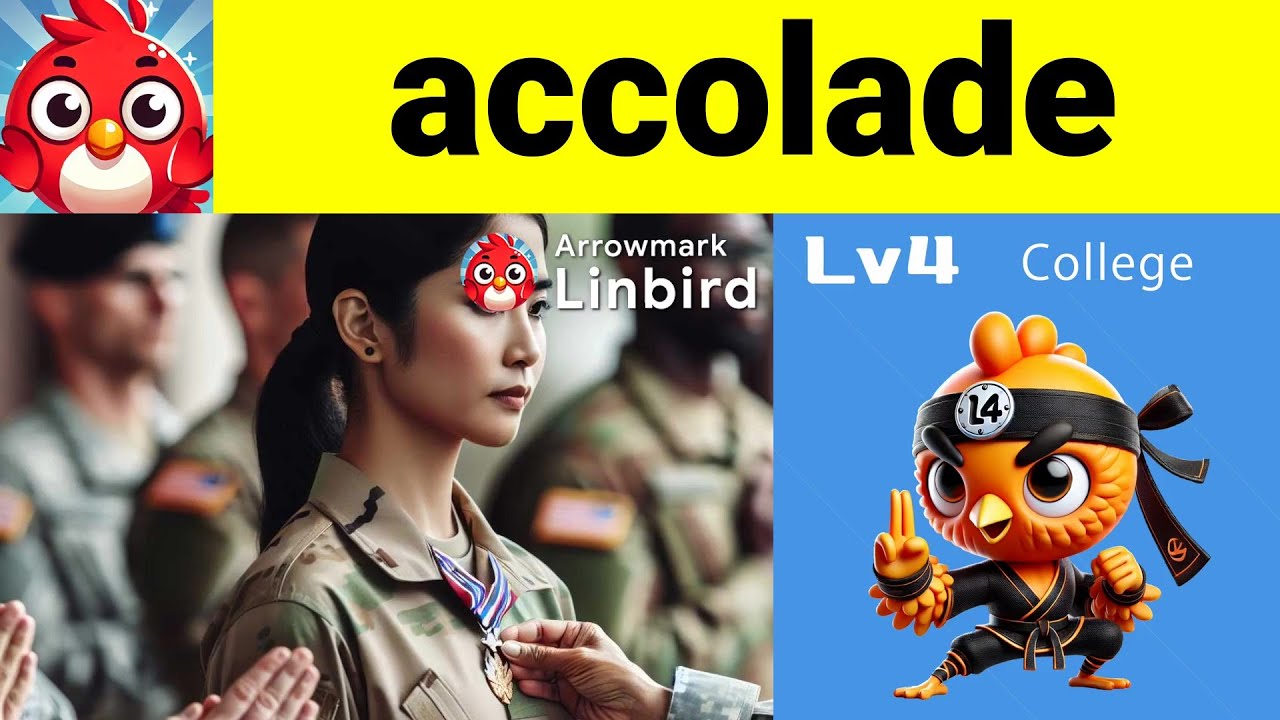 Accolade: Meaning, Pronunciation, Definition in American & British English - accolades - YouTube