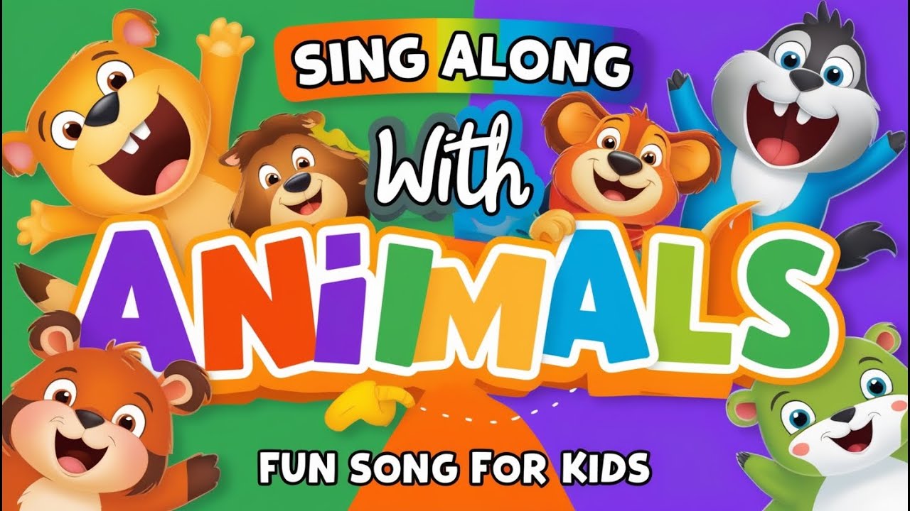 Sing Along with Animals | Fun Song for Kids | Baby Nursery Rhymes ...