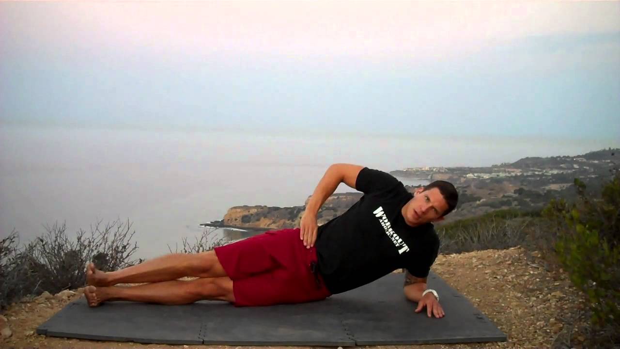 Side Iso Ab Crunch - YouTube