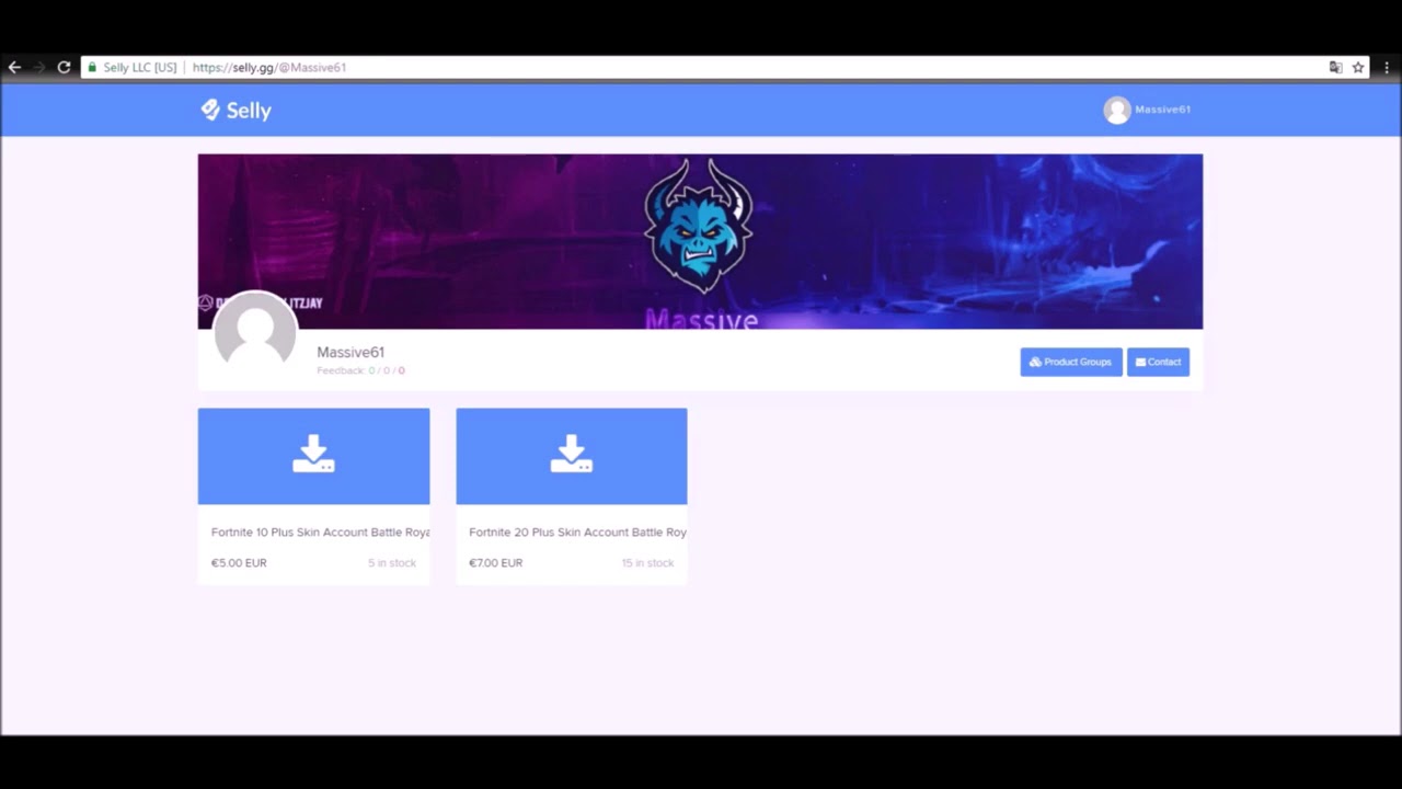 SELLY.GG FORTNITE ACCOUNTS (CHEAP) NOW AVAILABLE - YouTube