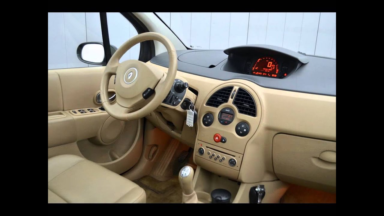 Renault Modus 1.6 16V Initiale ECC, Beige Leder, Panoramadak, Xenon ...