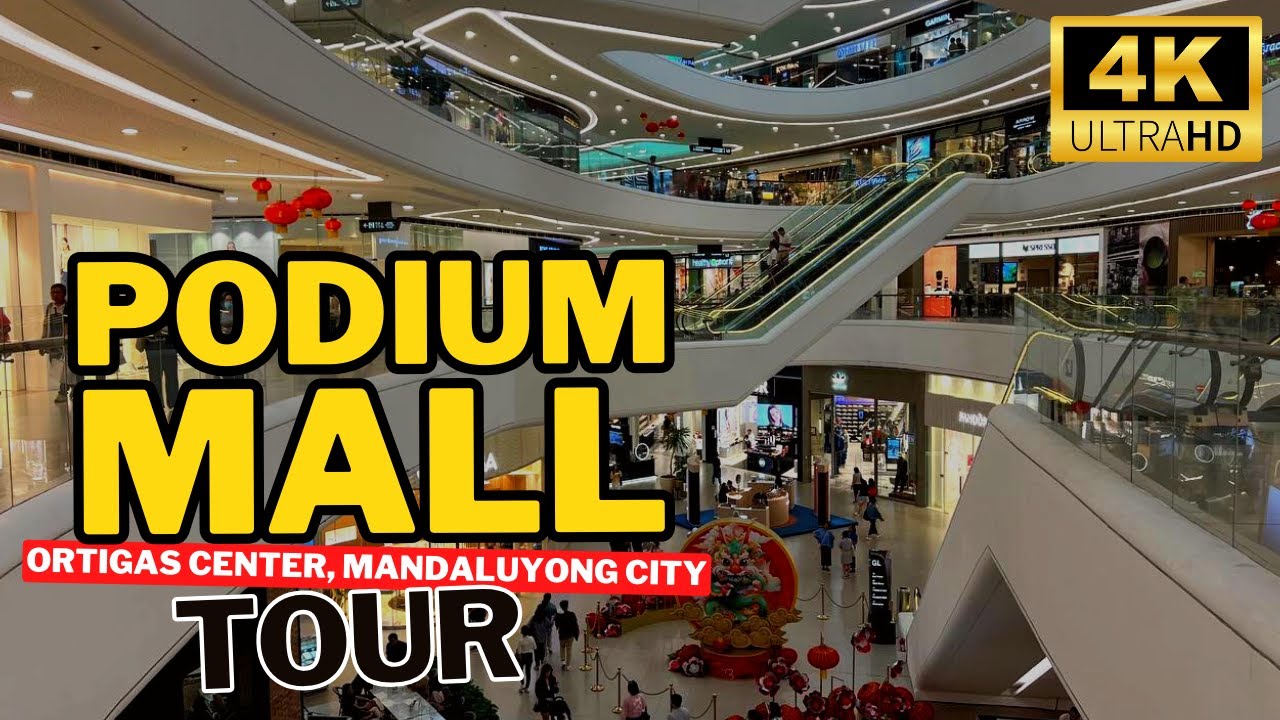 Inside THE PODIUM MALL in 2024: A Shopping Destination Walking Tour in ...