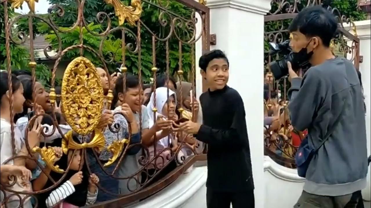 Irsyad & Adara di serbu fans cilik || Lokasi Syuting Magic five - YouTube