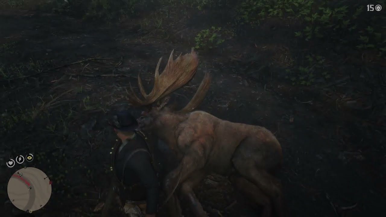 Red Dead Redemption 2 - Bull Moose spawn location near Wallace Station ...