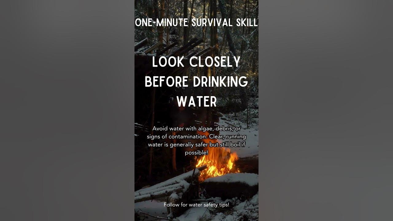 One-Minute Survival Skills: Essential Tips for the Outdoors 20 - YouTube