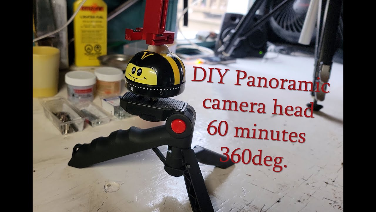 DIY Panoramic camera holder. 360 deg. in 60 minutes. - #34 Eng. - YouTube