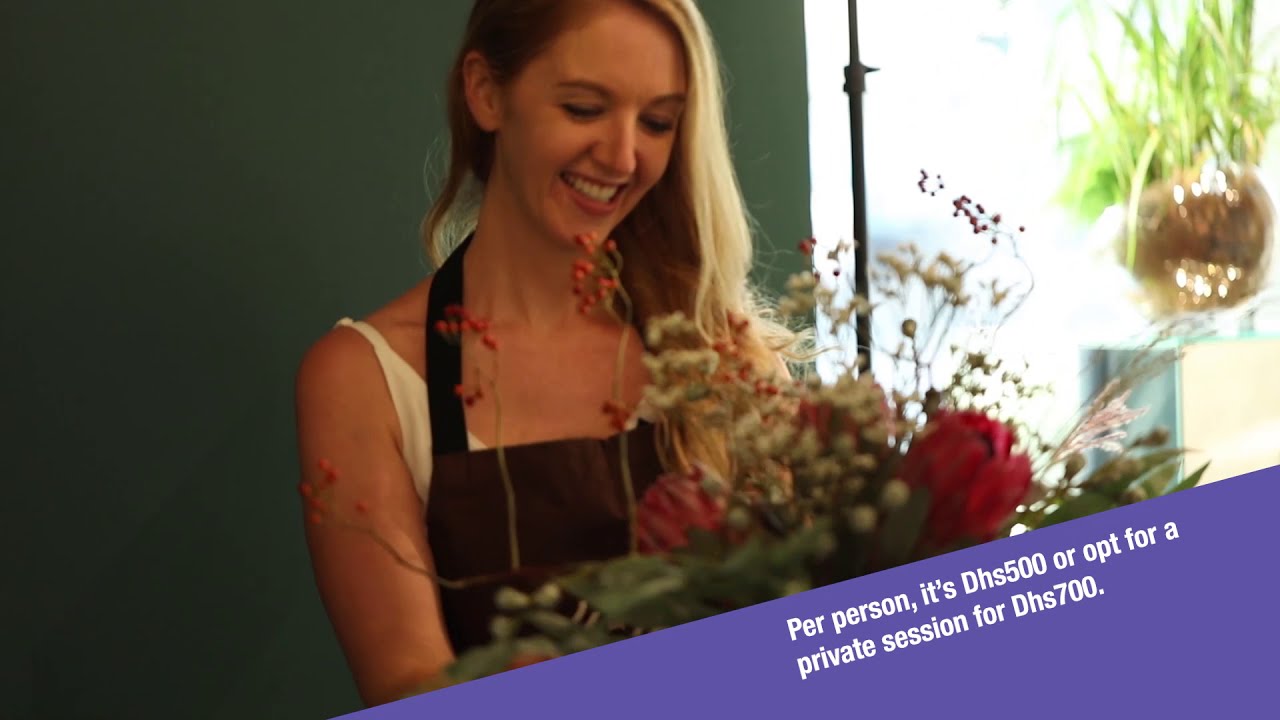 Learn the art of floral arrangements - YouTube