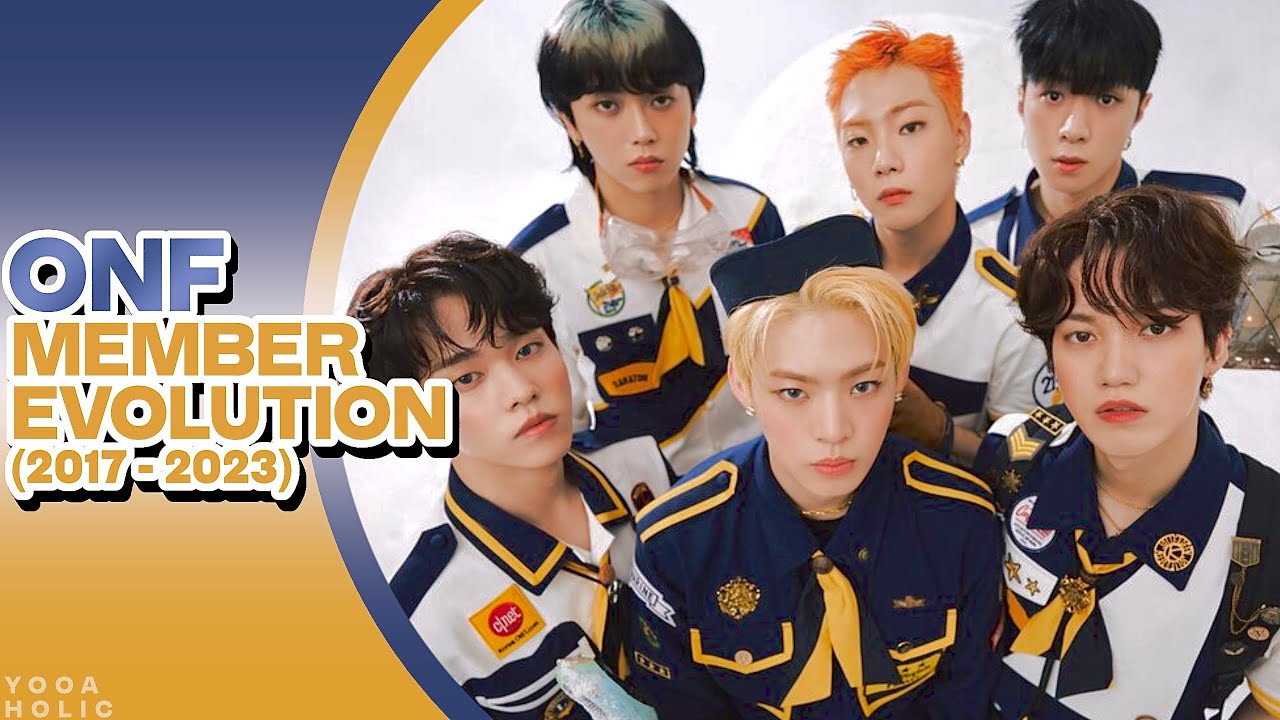 ONF MEMBER EVOLUTION (2017-2023) - YouTube