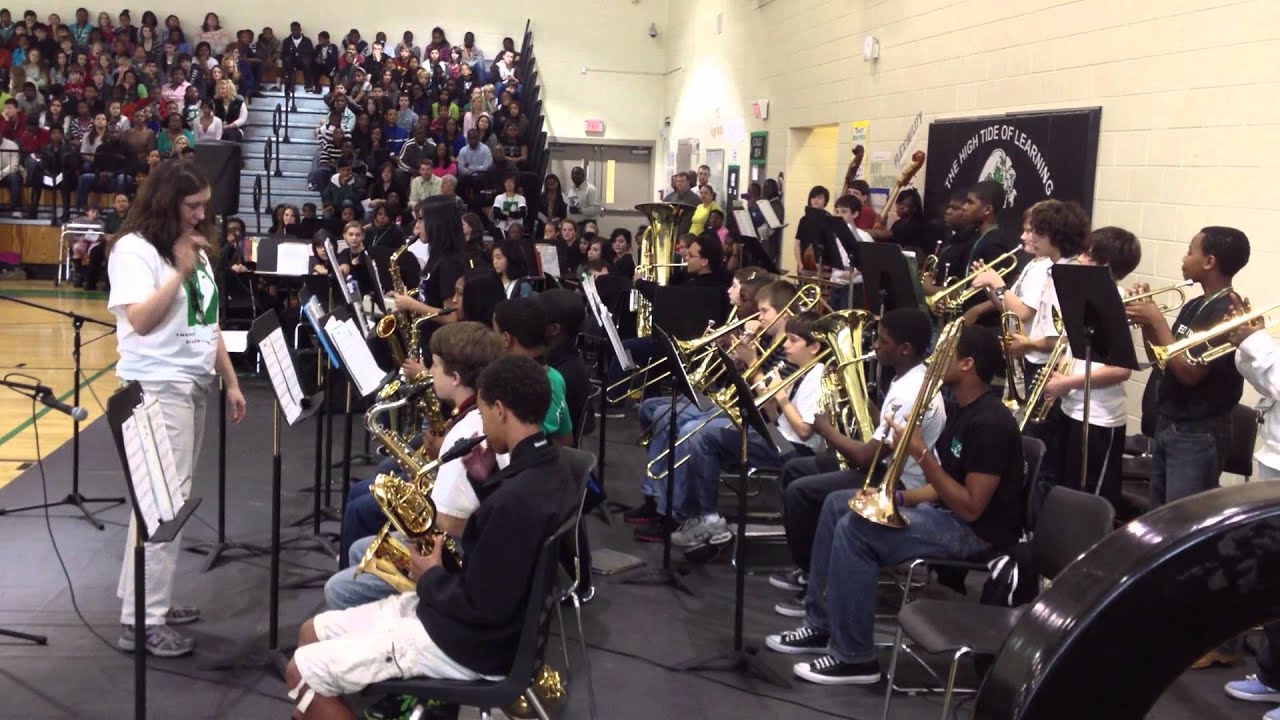 Kelly Mill Middle School Jazz Band 2012 - YouTube