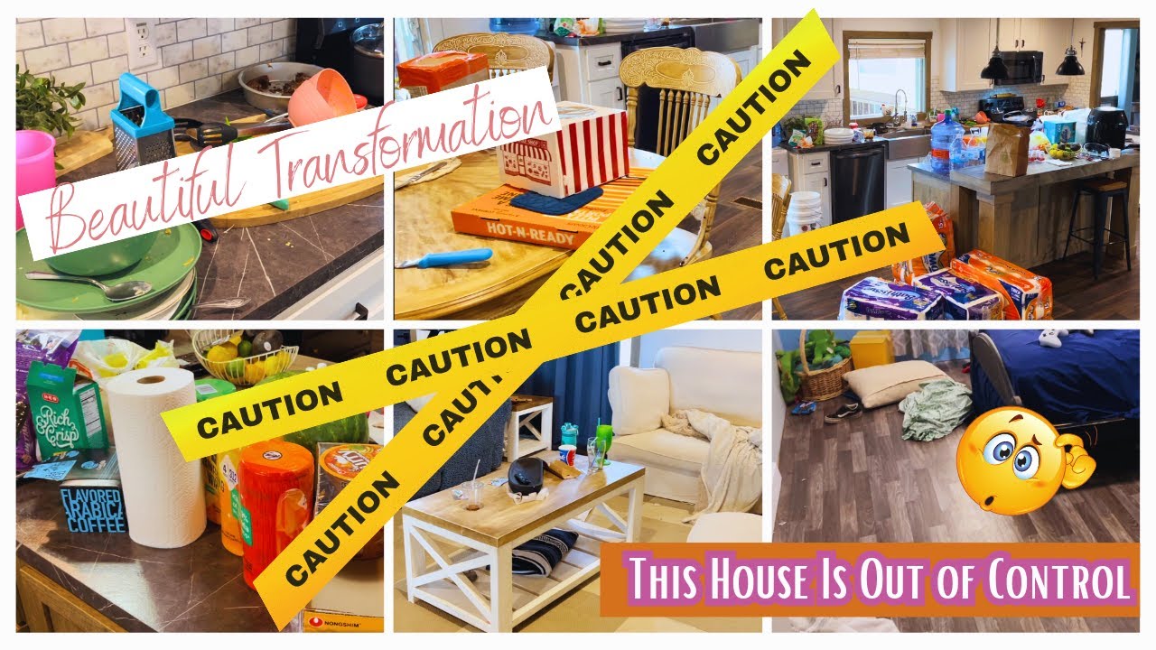 BEST CLEANING VIDEO / CLEANING A FILTHY HOME / NEW HOUSE CLEANING ...