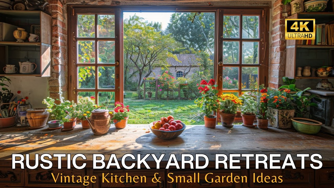 Create Your Dream Outdoor Space: 10 DIY Rustic Backyard Retreats with ...