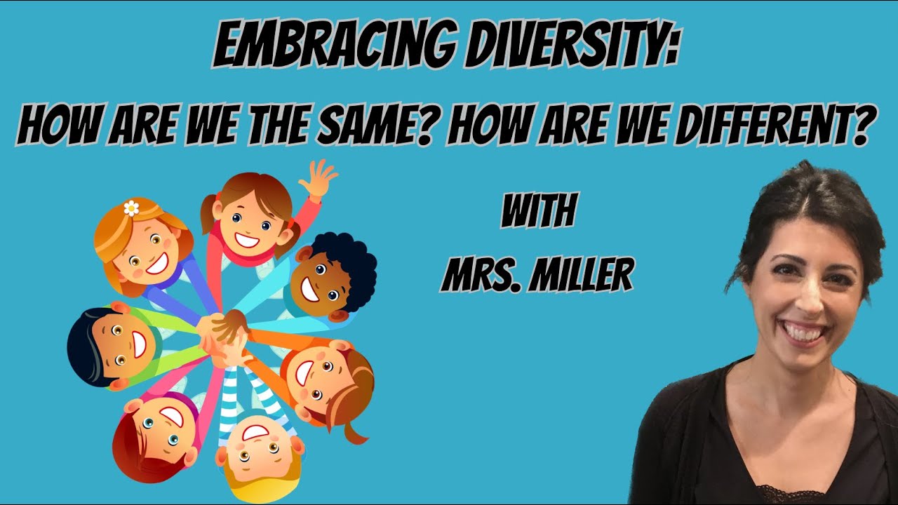 How Are We the Same and Different? | Embracing Diversity : Lesson 2 ...