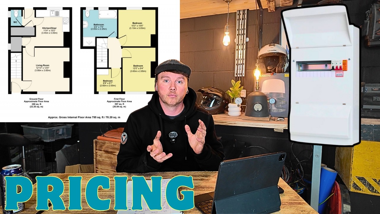 £12,000 rewire Price breakdown - YouTube