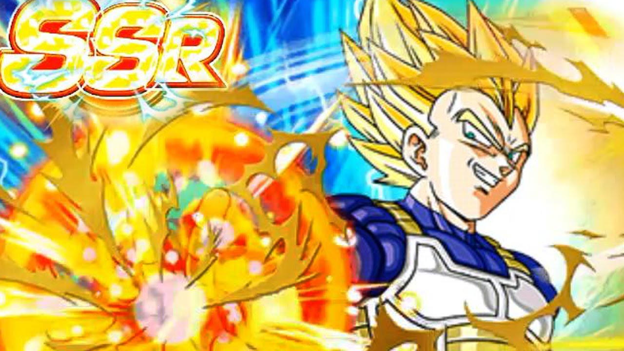 Dragon Ball Z: Dokkan Battle - Summon - SSR SUPER SAIYAN VEGETA - YouTube