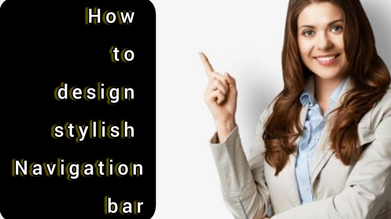 you can easily design Navegation bar - YouTube