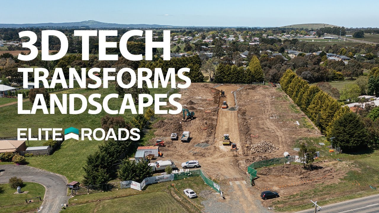 Unleashing Precision: Elite Roads' 3D Tech Transforms Landscapes! - YouTube