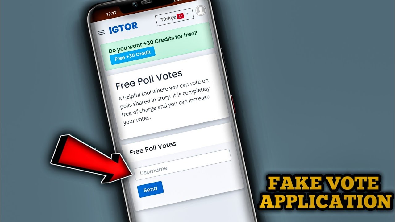 fake vote application mel gaye finally instgram fake vote bale app ...