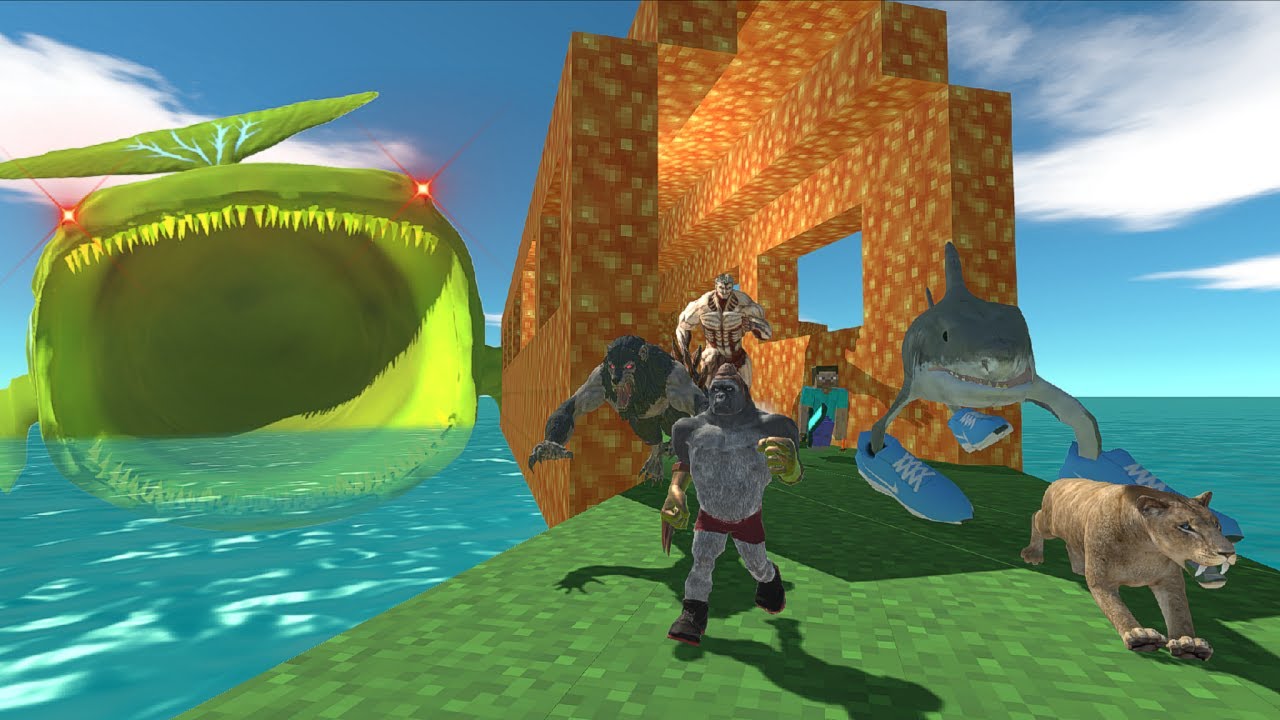 RUN INSIDE THE LAVA TUNNEL OF DEATH FOR ESCAPE FROM GREEN BLOOP ...