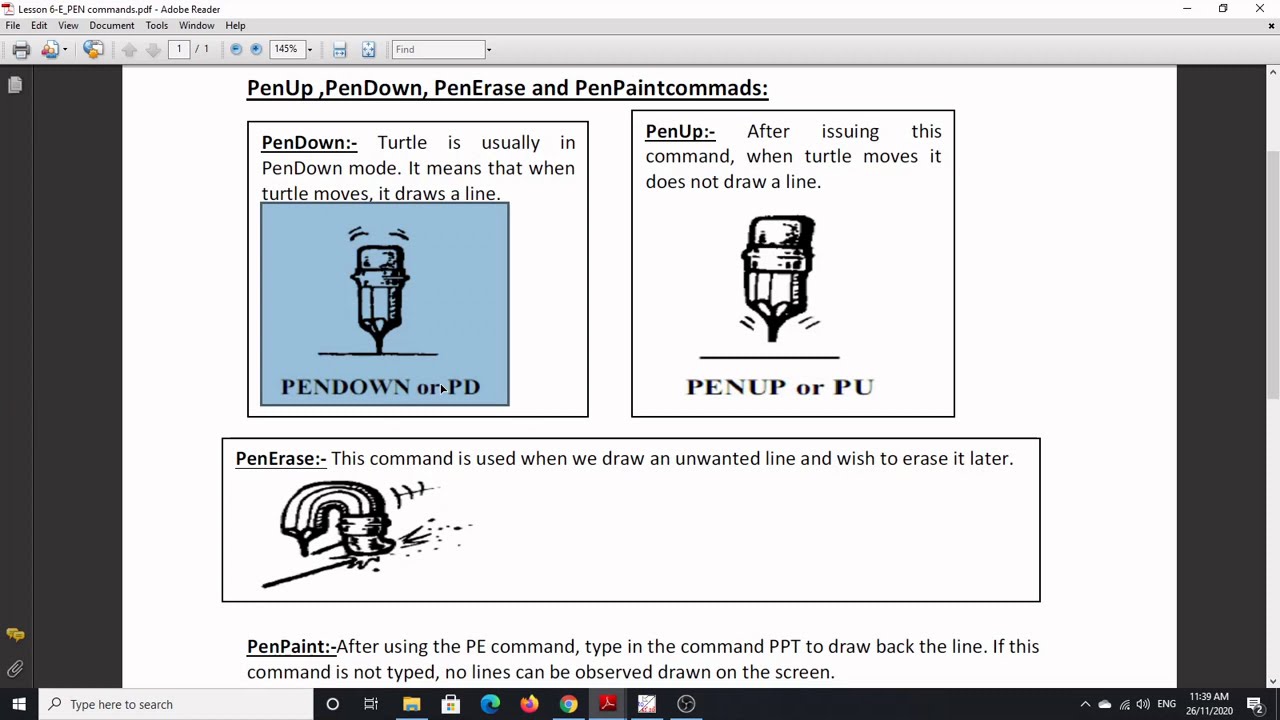 Pen Commands - YouTube