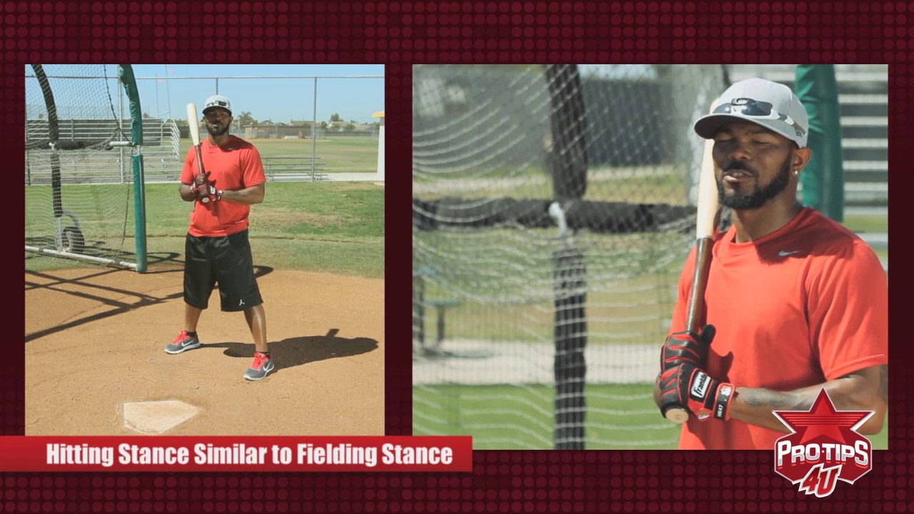 Batting Tips: Proper Batting Stance with Howie Kendrick - YouTube
