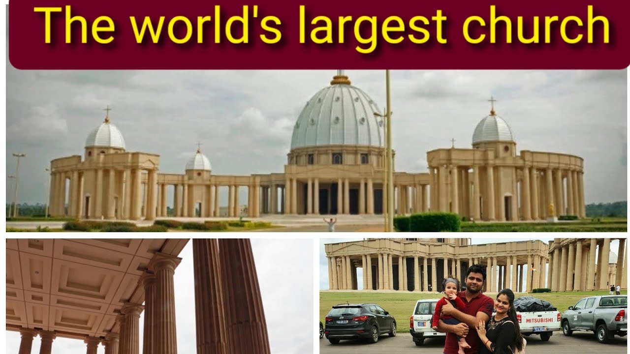 Basilica of our Lady of peace Yamoussoukro church (Capital of Ivory ...