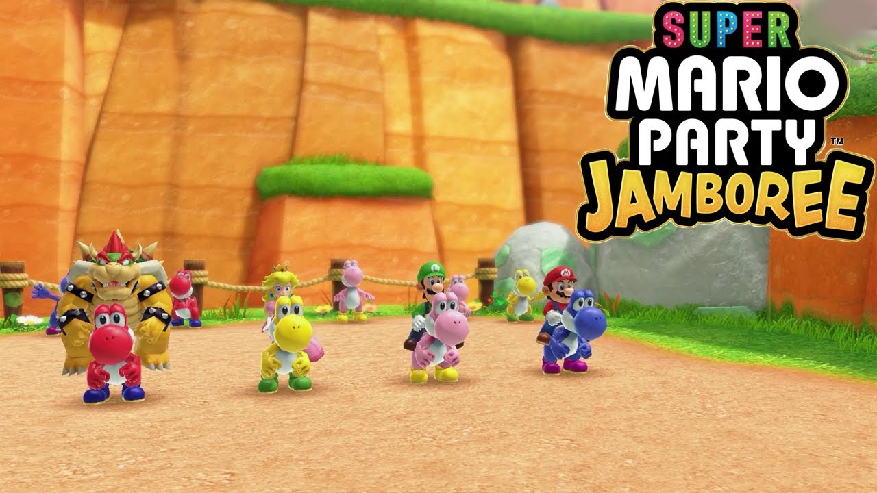Yoshi's Mountain Race - Super Mario Party Jamboree - YouTube