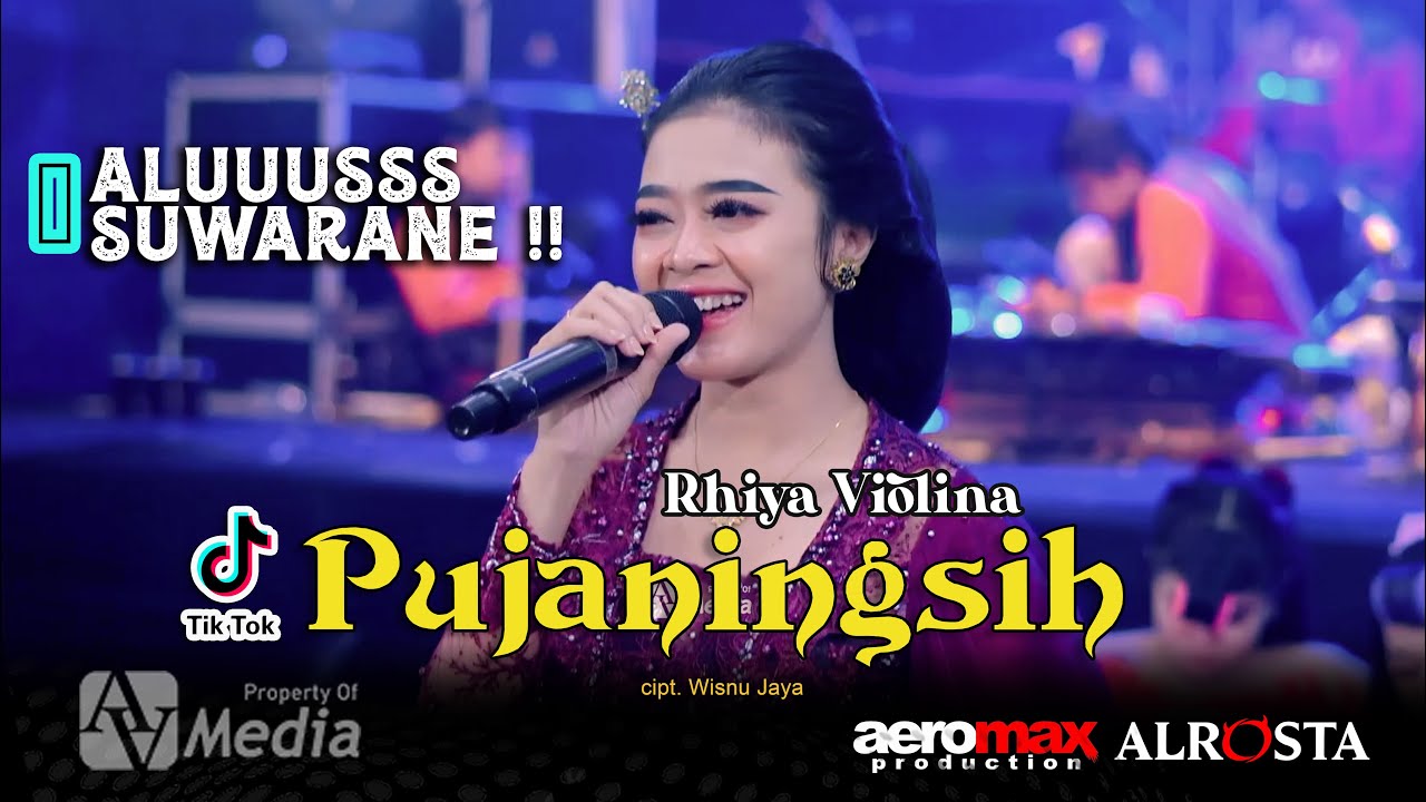 PUJANINGSIH - RHIYA VIOLINA FT ALROSTA DONGKREK ( AEROMAX AUDIO ) - YouTube