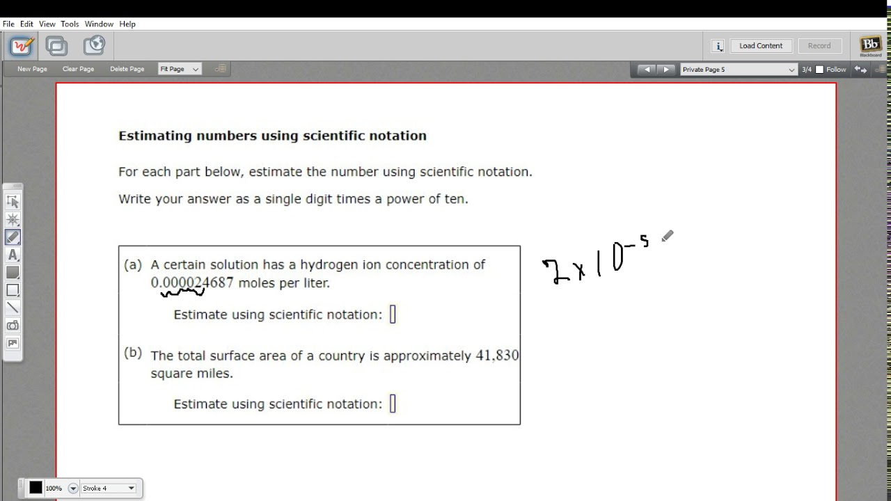 Estimating numbers using scientific notation - YouTube